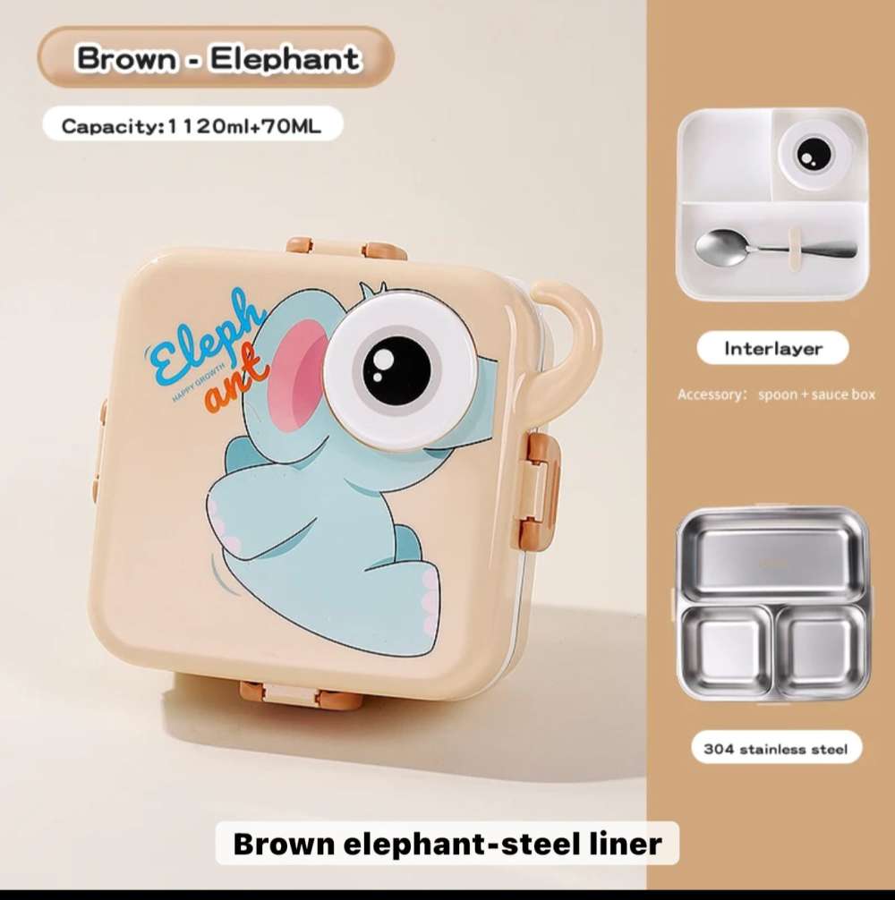 Animal Print Bento boxes with name print – poojamultifashion